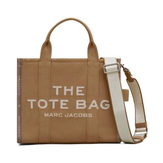Marc Jacobs Femme, Sacs, Beige, Taille: ONE Size Sac Cabas Jacquard Moyen Mod&egrave;le