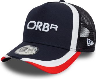 New Era A-Frame Snapback Trucker Cap - Retro Red Bull Racing