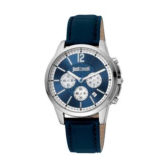 Just Cavalli Homme, Accessoires, Bleu, Taille: ONE Size Montre Mode Homme Multicolore