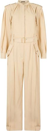 Alberta Ferretti Femme, Combinaisons et Ensembles, Beige, Taille: 34 FR Combinaison &eacute;l&eacute;gante en tissu l&eacute;ger