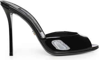 Dolce & Gabbana Femme, Chaussures, Noir, Taille: 40 EU Mules &agrave; talons