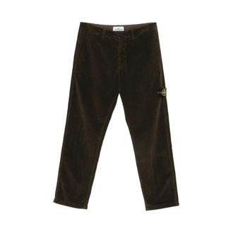 Stone Island Pantalone Regular - - Trousers - Herren - Grau - W32