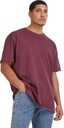 Urban Classics Homme Heavy Oversized Tee T shirt, Cerise, 3XL EU