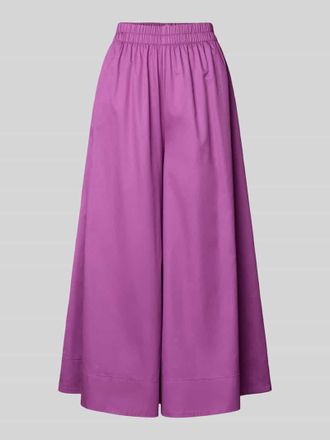 Christian Berg Hose mit weitem Bein und elastischem Bund