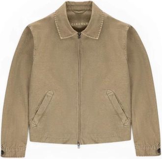 Circolo 1901 Homme, Vestes, Beige, Taille: 2XL Bomber Jacket