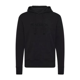 J.W.Anderson Schwarzer Kapuzenpullover Aw25 - - Sweatshirts & Hoodies - Herren - Schwarzk - XL