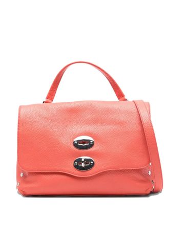 Zanellato sac cabas Rivet en cuir - Rouge