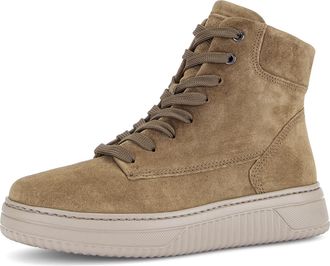Gabor Damen High-Top Sneaker, Frauen Sneaker,fersen-Riemen,gefuettert,gesundheits-Schuhe,komfortable,Kunst-Stoff,weit,Lion (Micro),41 EU / 7.5 UK