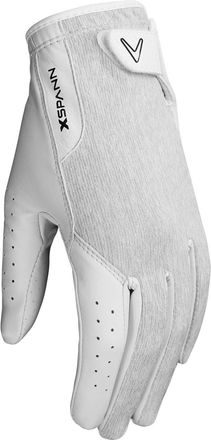 Callaway Damen Golf X Spann Linksh&auml;nder Handschuhe, Gro&szlig;, Wei&szlig;