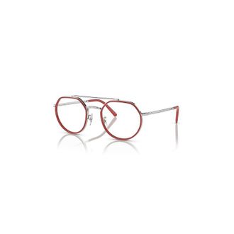 Ray-Ban Rb3765v Optics Silber Fassung Klar Glas Polarisiert 51-22