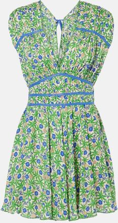 Poupette St Barth Bedrucktes Minikleid Sasha