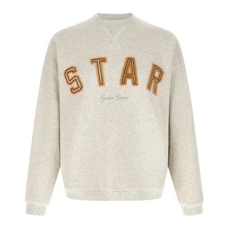 Golden Goose Herren, Sweatshirts & Hoodies, Grau, XSGr&ouml;&szlig;e