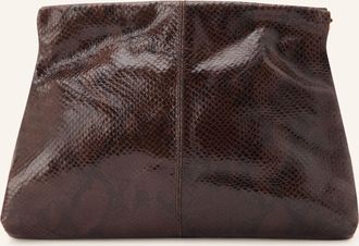 Flattered Clutch Clay braun