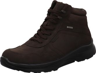 Jomos Herren Winterstiefel in Braun aus Echtleder in Weite H mit Wechselfu&szlig;bett. braun Gr. 44