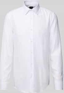 HUGO BOSS Slim Fit Business-Hemd mit Kentkragen