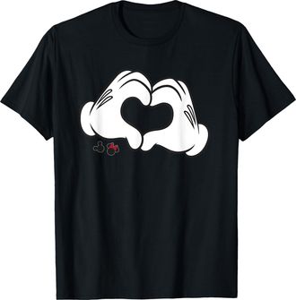 Disney Mickey Mouse Hands Heart T-Shirt