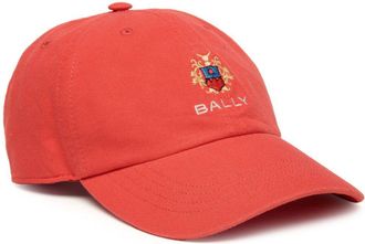 Bally casquette Bally Crest - Rouge