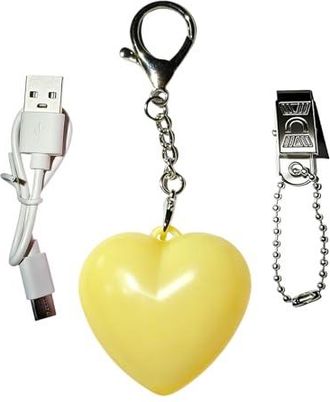 Generic Lampe torche &agrave; d&eacute;tection tactile, compagnon de camping portable, 5,3 x 5,2 x 2,2 cm, lampe torche porte-cl&eacute;s, lumi&egrave;re LED portable, fonction dimmable,