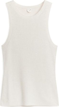 Arket Gestricktes Tanktop -Beige