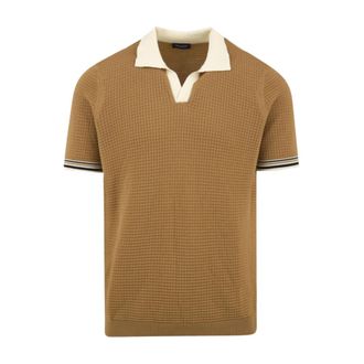 Drumohr Polo Shirts - - Tops - Herren - Braun - M