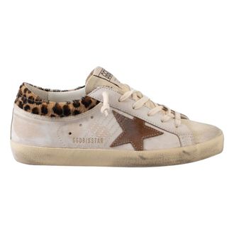 Golden Goose Femme, Chaussures, Beige, Taille: 36 EU Super Star With List