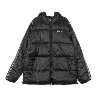 Fila Schwarze Gesteppte Daunenjacke f&uuml;r Frauen - - Jackets - Damen - Schwarzk - L