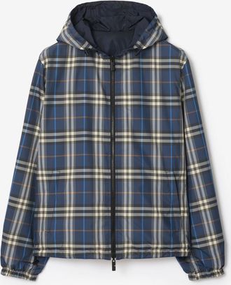 Burberry Veste r&eacute;versible &agrave; capuche Check, Size: XXXL