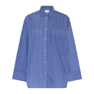 Julie Fagerholt - Heartmade HMMekia Hemd - - Blouses & Shirts - Damen - Blau - S