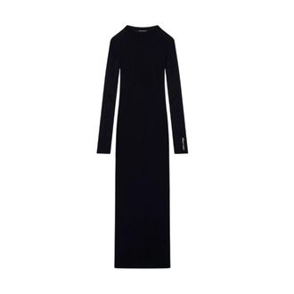 A|X Armani Exchange Midi Strickkleid - - Dresses - Damen - Schwarzk - S