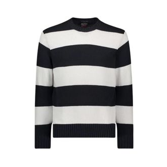Paul & Shark Rundhals-Strickware - - Knitwear - Herren - Schwarzk - XL