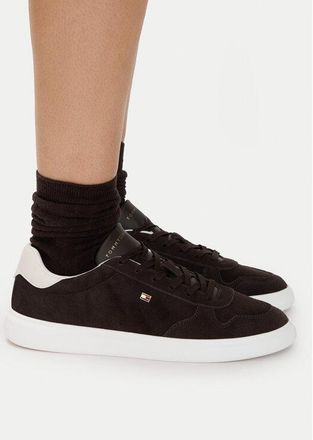Tommy Hilfiger Sneakers Icon Court Light Leather FW0FW09593 Beige