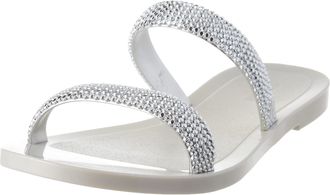 Melissa Damen Glitz Ii Ad Flache Sandale, beige, 40 EU