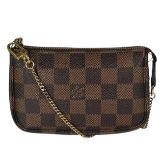 Louis Vuitton Pre-owned Pochette Damier - Femme - Pre-owned - Brun - Taille: ONE Size