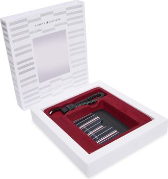 Tommy Hilfiger Kartenetui und Schl&uuml;sselanh&auml;nger Set Tommy Hilfiger Th Corp Cc AM0AM12793 Dunkelblau