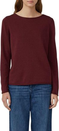 s.Oliver Langarmshirt mit Rollkanten