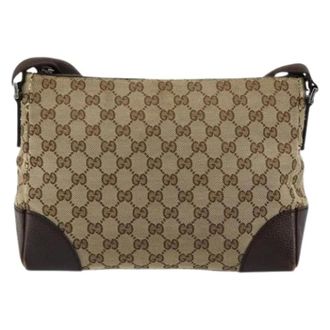 Gucci Sac bandouli&egrave;re vintage Pre-owned - Femme - Pre-owned - Beige - Taille: ONE Size