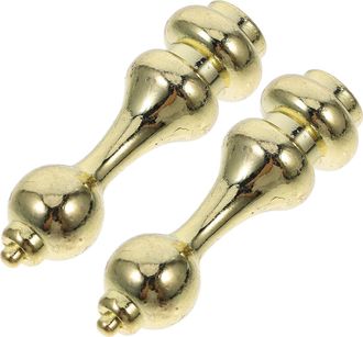 BESPORTBLE BESPORTBLE 2 St&uuml;ck Weinschrank Gel&auml;nderverbinder aus Metall Dekorative M&ouml;belbeschl&auml;ge f&uuml;r Barwagen und Weinschrank Kleine Schutzrelingsverbinder in Go