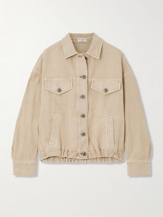 Brunello Cucinelli Jeansjacke - Neutral