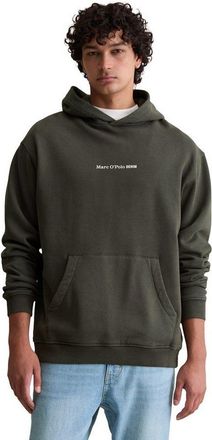 Marc O'Polo Denim Hoodie relaxed fit, Kängurutasche, Logoschriftzug
