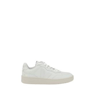 Veja Minimalistische Ledersneakers - - Shoes - Damen - Wei&szlig; - 37 EU