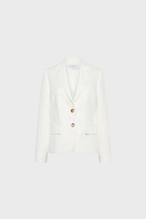 Gerard Darel Veste de tailleur en lin - TERYA - Ecru