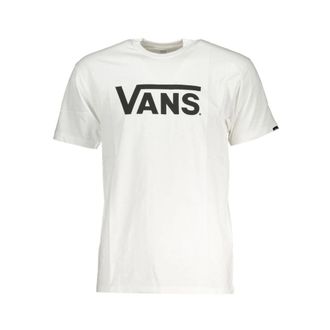 Vans Wei&szlig;es Baumwoll Herren T-Shirt Klassisch - - Tops - Herren - Wei&szlig; - L