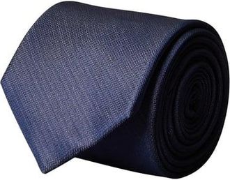 Calvin Klein Cravate en soie m&eacute;lang&eacute;e