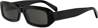 Celine Triomphe Rechte Sonnenbrille - - Accessories - unisex - Schwarzk - 54 MM