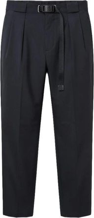 White Sand Homme, Pantalons, Bleu, Taille: L Cropped Pantalons