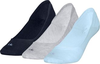 Calvin Klein 8719965009202 CK WOMEN FOOTIE LC 3P