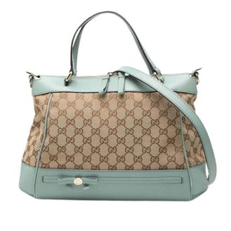 Gucci Mayfair Satchel Pre-owned - Femme - Pre-owned - Beige - Taille: ONE Size