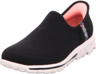 Skechers Womens Go Walk Travel Tahiti Sunset Sneaker, Noir, 39 EU