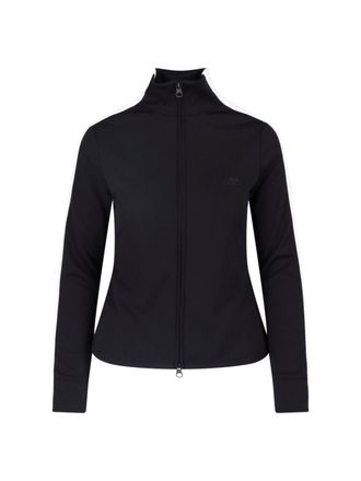 Courr&egrave;ges Zip Logo Sweatshirt