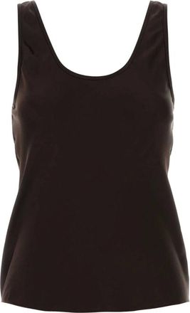 Anine Bing Femme, Tops, Brun, Taille: 38 FR D&eacute;bardeur en satin